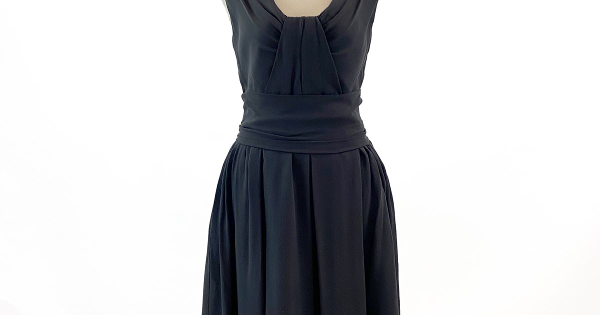 Saba Black Silk Dress | Australian Red Cross Shop